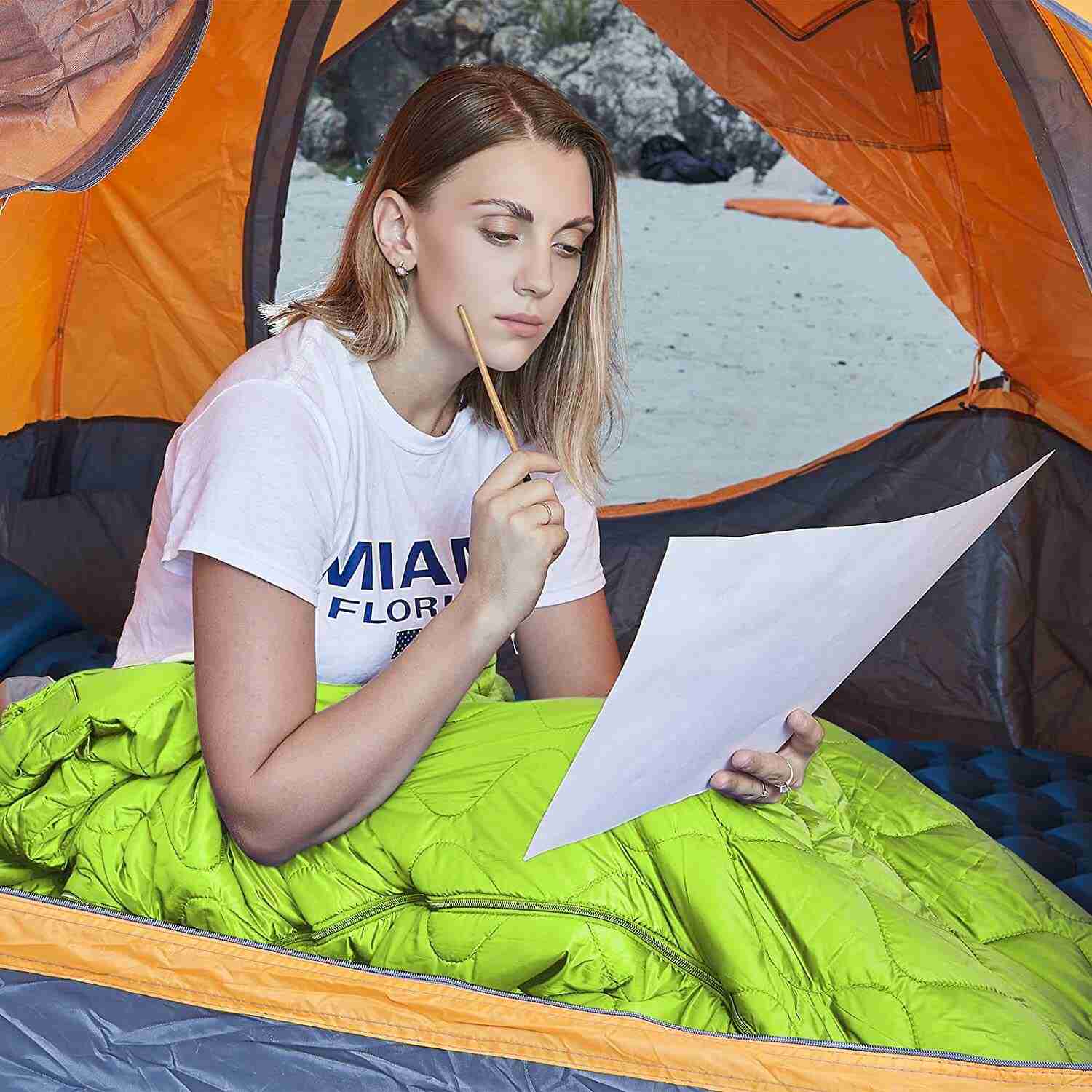 Sleeping in a Sleeping Bag at Home - The Advantage