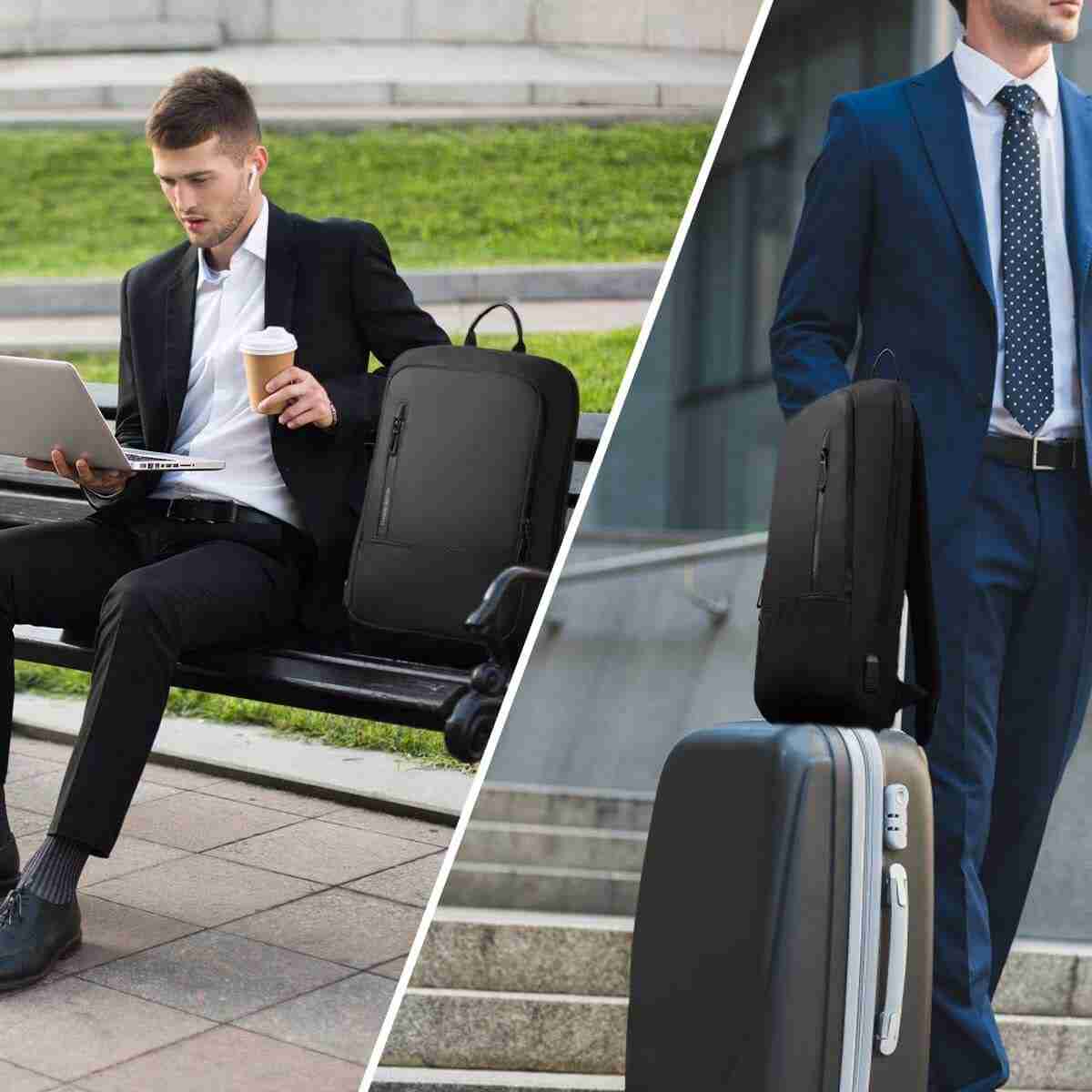 How to wear a messenger bag with a Suit - 4 Standard ways